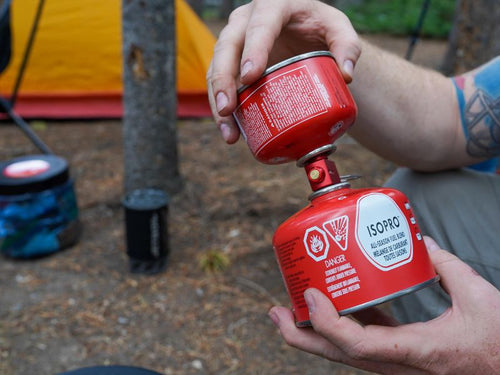 FlipFuel® | Isobutane Backpacking Fuel Management